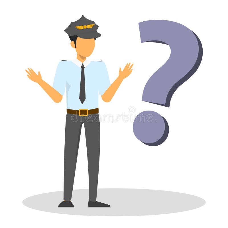 Pilot Thinking Stock Illustrations – 110 Pilot Thinking Stock ...