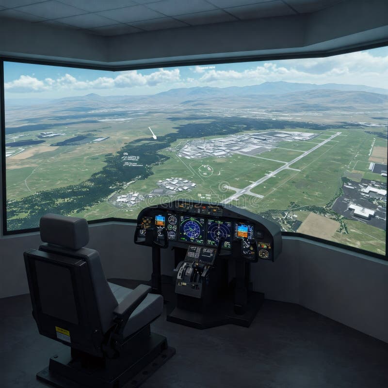 Pilot Training Using a Flight Simulator with Realistic Airport View ...