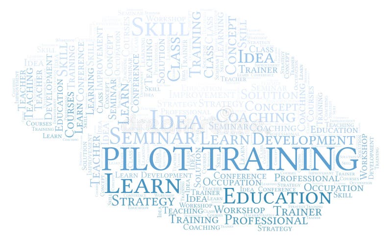 Pilot Training Center stock vector. Illustration of academy - 104967909