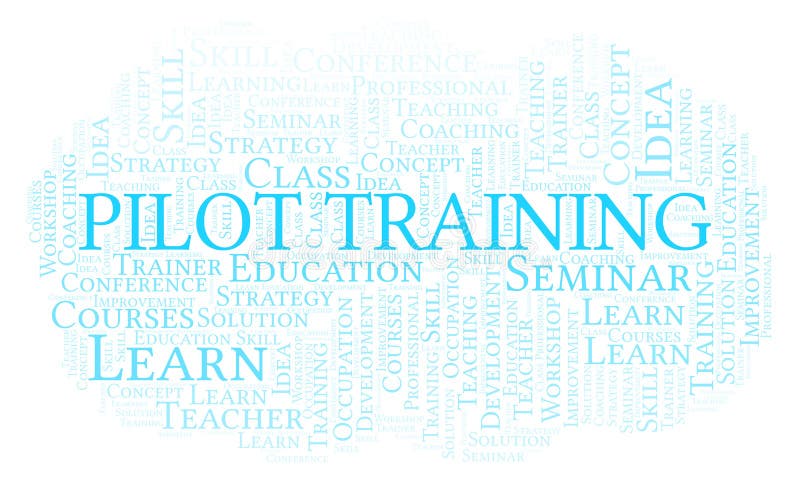 Pilot Training Center stock vector. Illustration of academy - 104967909