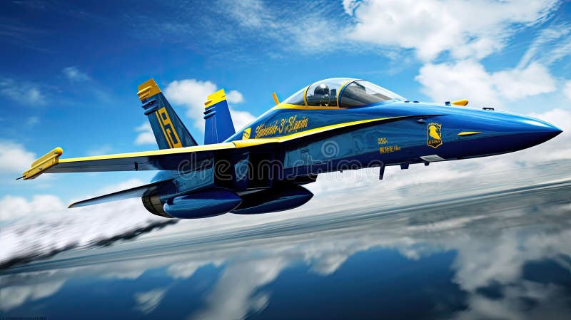 Pilot us navy jet stock illustration. Illustration of carrier - 307640103