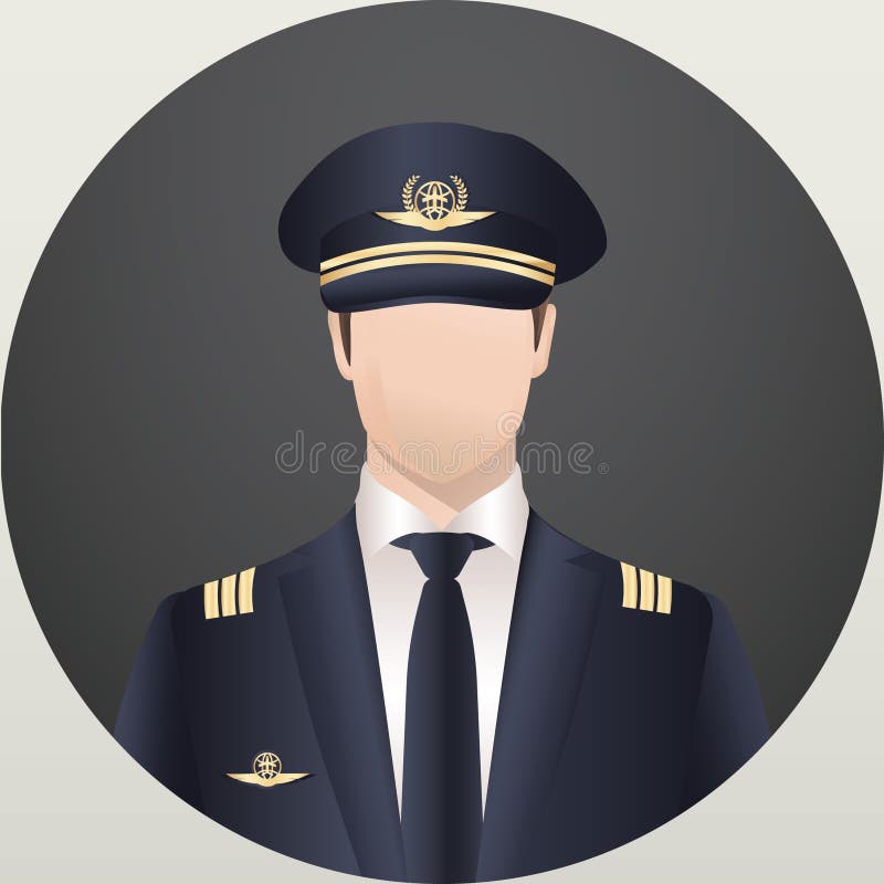 Pilot. Vector Illustration Decorative Background Design Stock ...