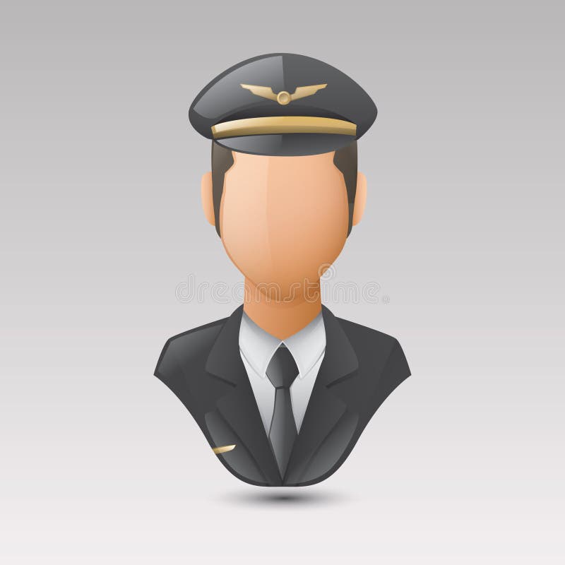 Pilot. Vector Illustration Decorative Design Stock Vector ...