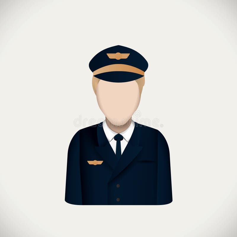 Pilot. Vector Illustration Decorative Design Stock Vector ...