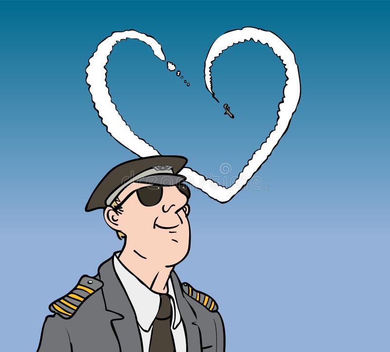 Pilot Thinking Stock Illustrations – 110 Pilot Thinking Stock ...