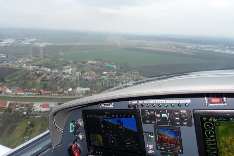 Pilot at work stock image. Image of multifunction, aviation - 214629305