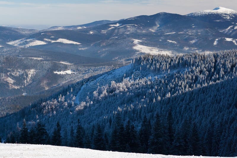 Pilsko, Poland stock image. Image of trip, tree, holiday - 13191653