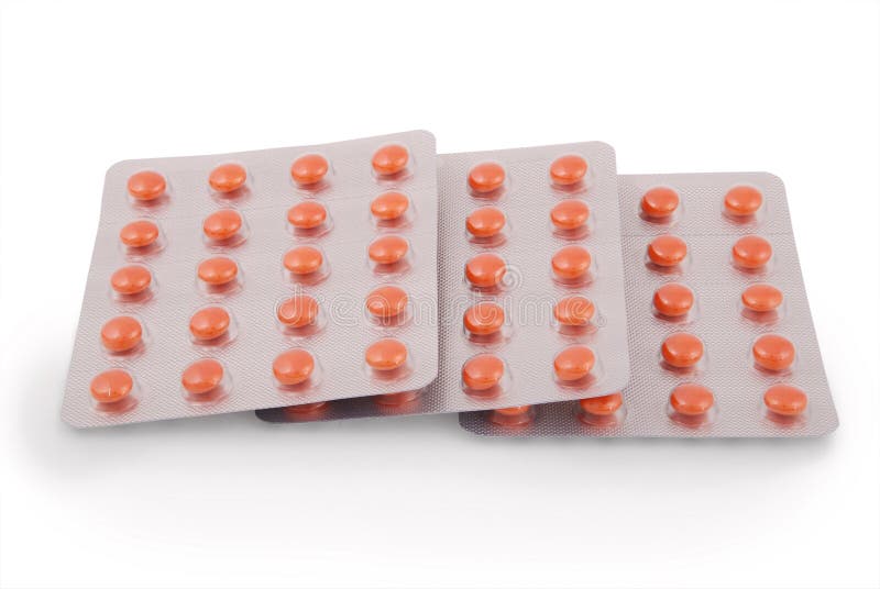 Pilule rouge de plat photo stock. Image du vitamine, couleur - 63074382