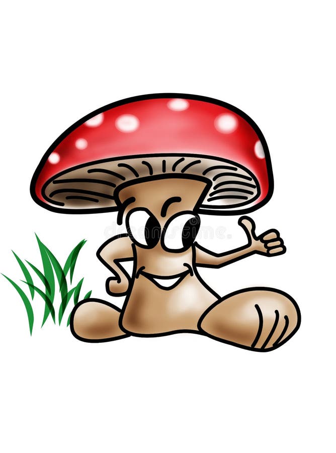 Pilz stock abbildung. Illustration von phantasie, pilz - 3764418