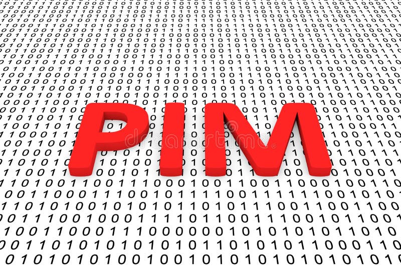 PIM stock illustration. Illustration of data, tech, computer - 89361778