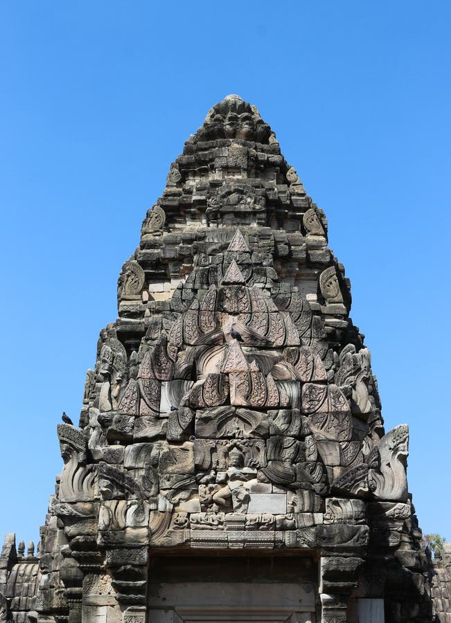 Pimai castle stock photo. Image of ancient, pimai, thailand - 51608512