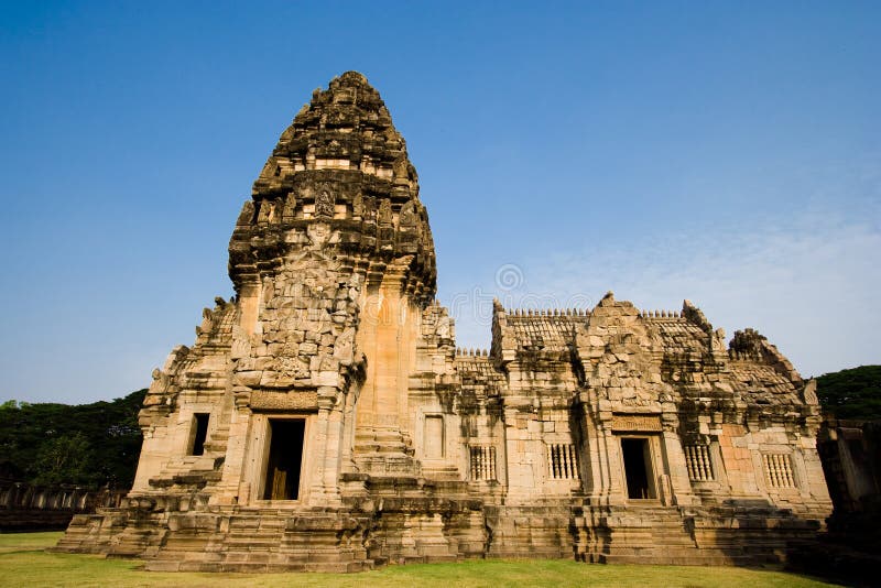 Pimai stone castle stock photo. Image of historic, civilisation - 3727384