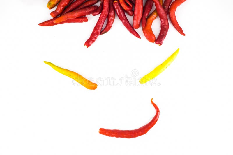 Piment drôle de visage image stock. Image du visage, cayenne - 54546739