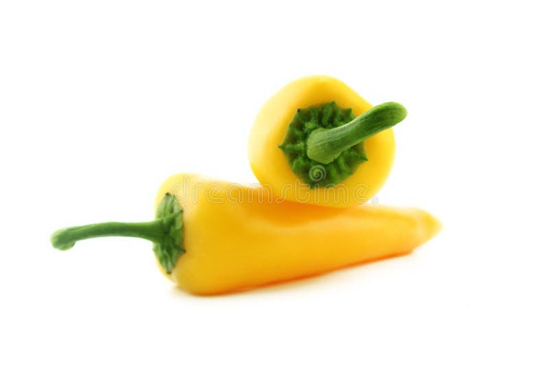 Piment jaune photo stock. Image du vert, lames, mexique - 30220900