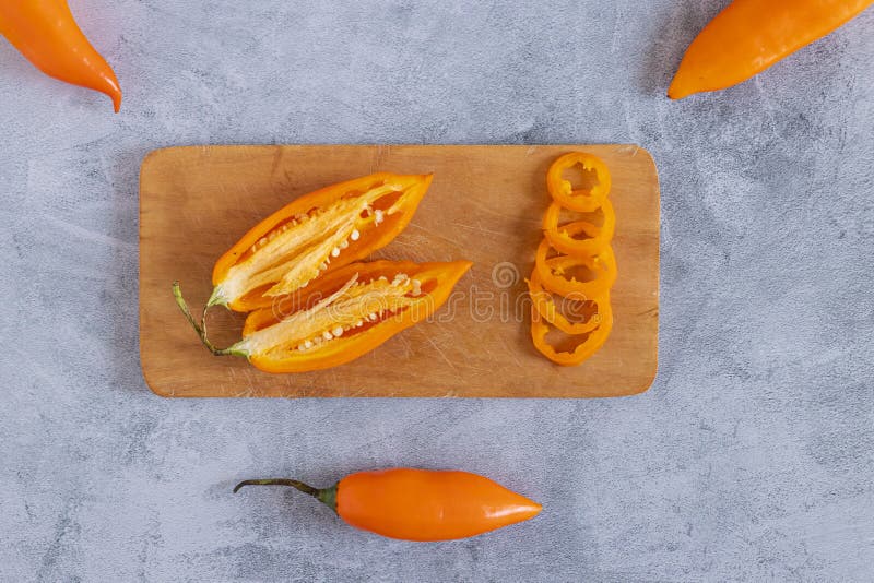 Pimienta amarilla peruana. imagen de archivo. Imagen de refresco ...