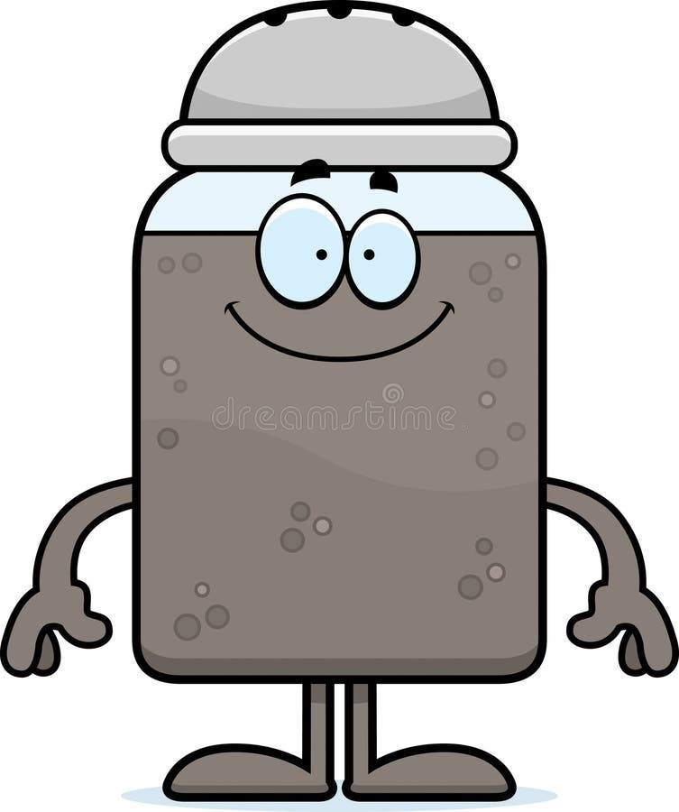 Pimienta Feliz De La Historieta Ilustración del Vector - Ilustración de ...