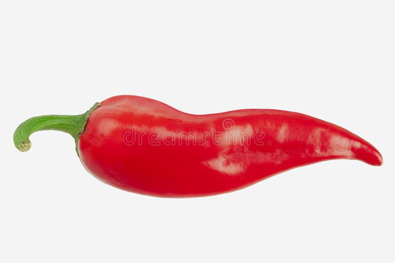 Pimiento de chile rojo foto de archivo. Imagen de aislado - 202882166