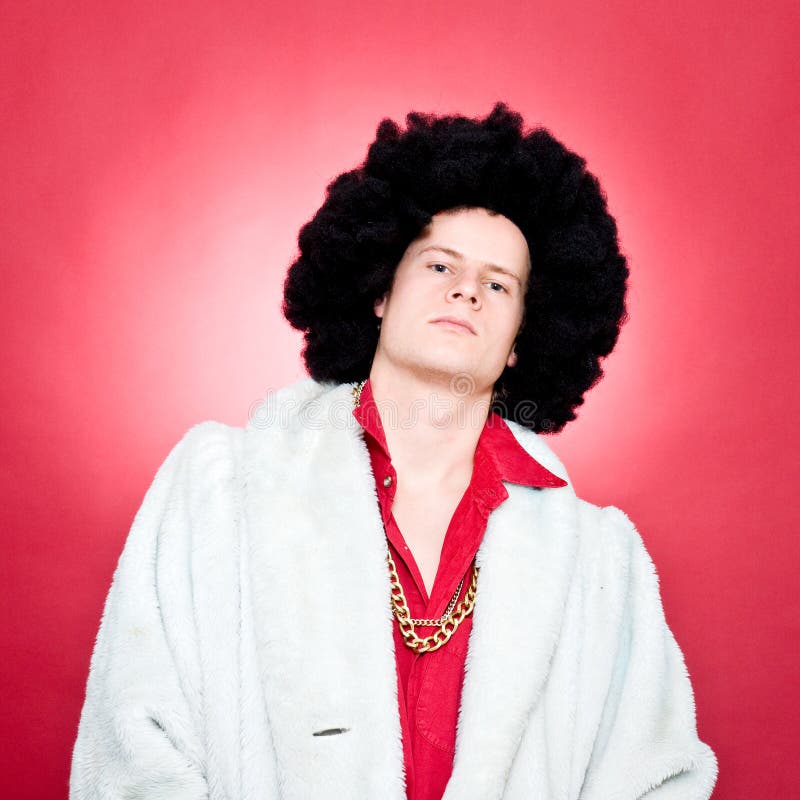 Pimp stock image. Image of bling, afro, extravagant, confronting - 13307333