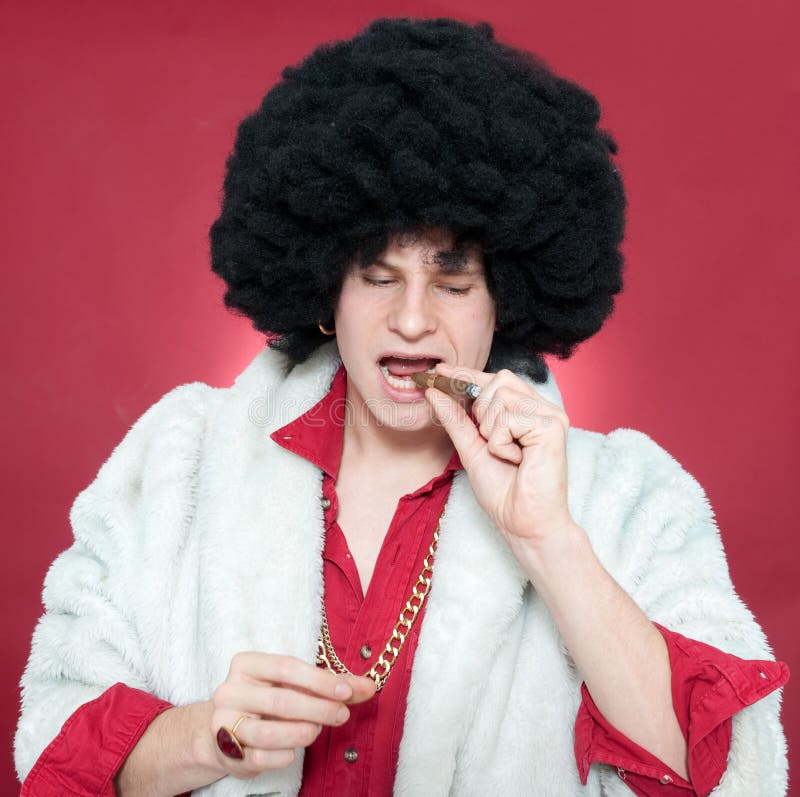 Pimp stock image. Image of arrogant, bling, stare, staring - 13307357