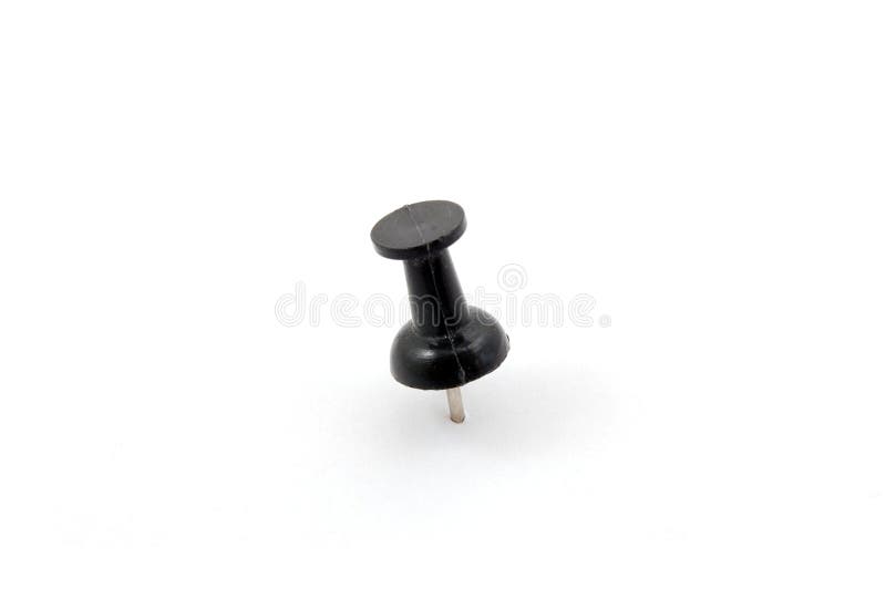 Push pin stock photo. Image of memo, isolated, detail - 7635176