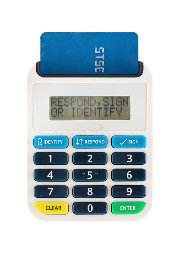 Pin card reader stock image. Image of technology, holding - 92719355