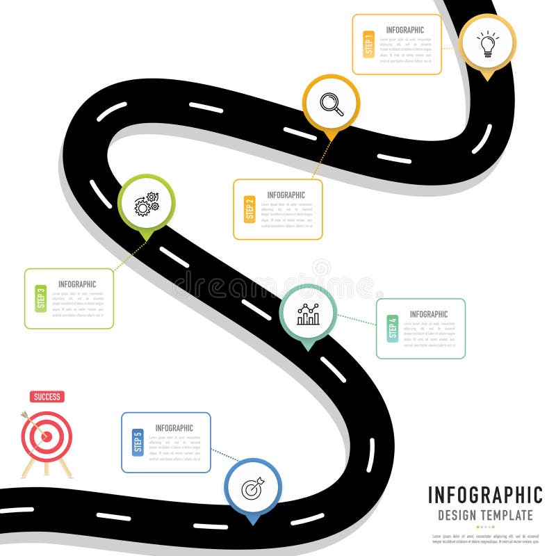 Circular Roadmap Timeline Infographic for Business Presentation Stock ... Circular Roadmap Timeline Infographic for Business Presentation Stock ...