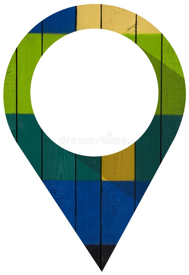 Pin in Coloured Wood Texture Stock Illustration - Illustration of text ...