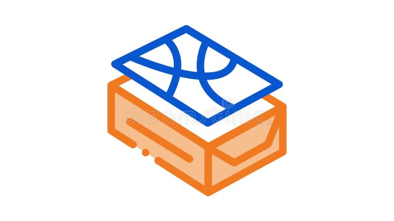 Tile Adhesive Icon Animation Stock Footage - Video of preparing ...