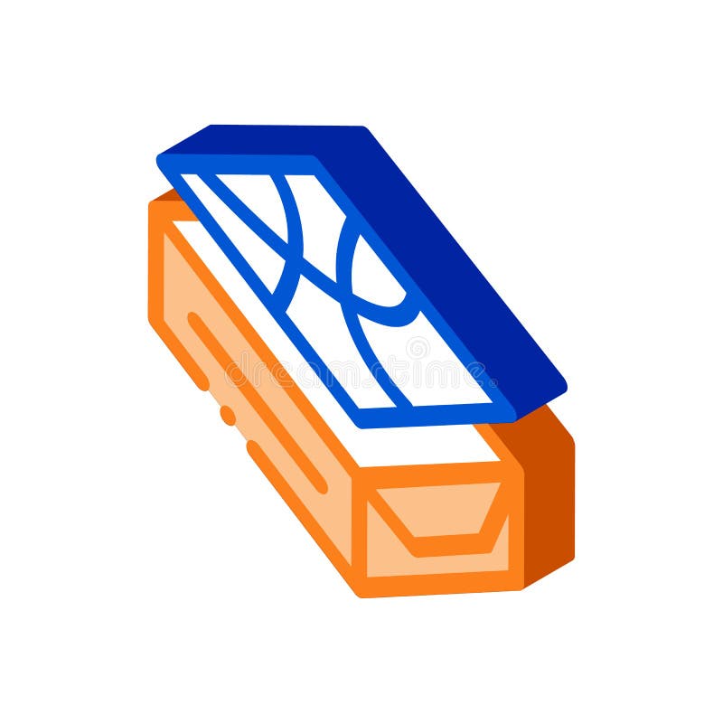 Pin Down Tile Isometric Icon Vector Illustration Stock Vector ...