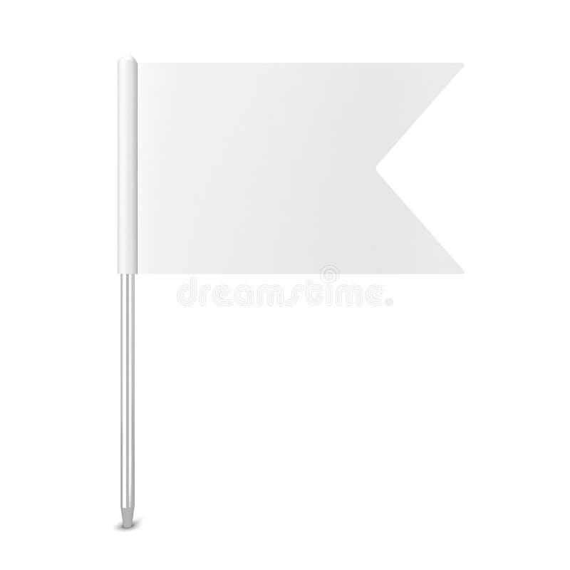 Pin flag stock illustration. Illustration of clip, detail - 62552589