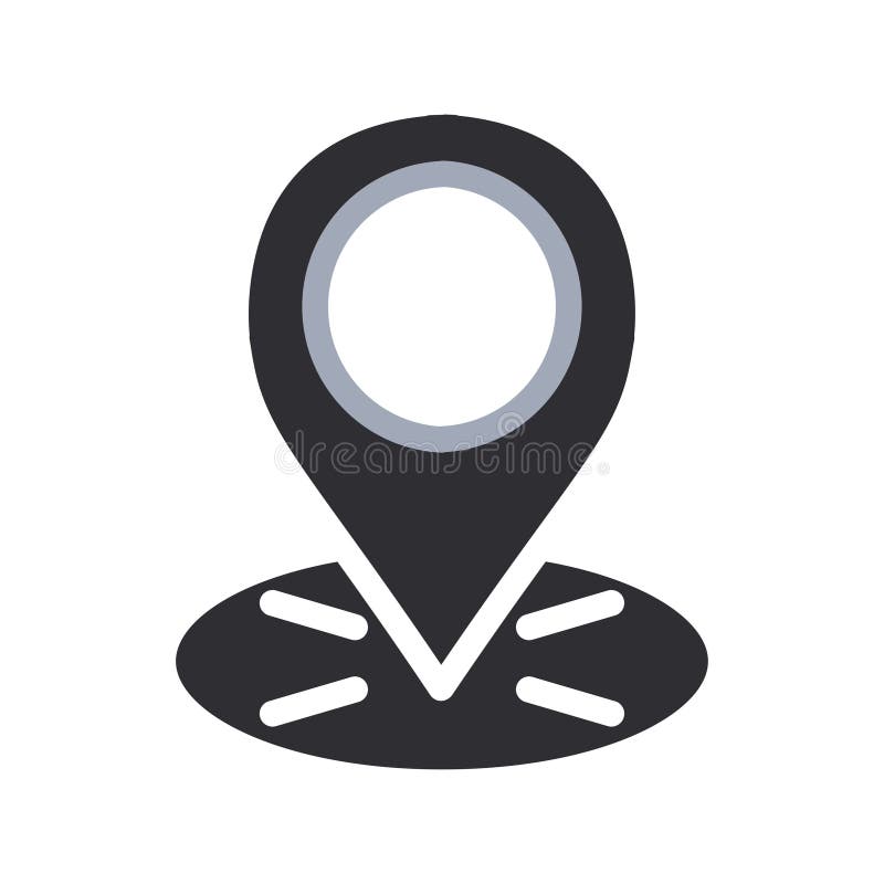 Pin Icon Location Direction Stock Vector - Illustration of marker, icon ...