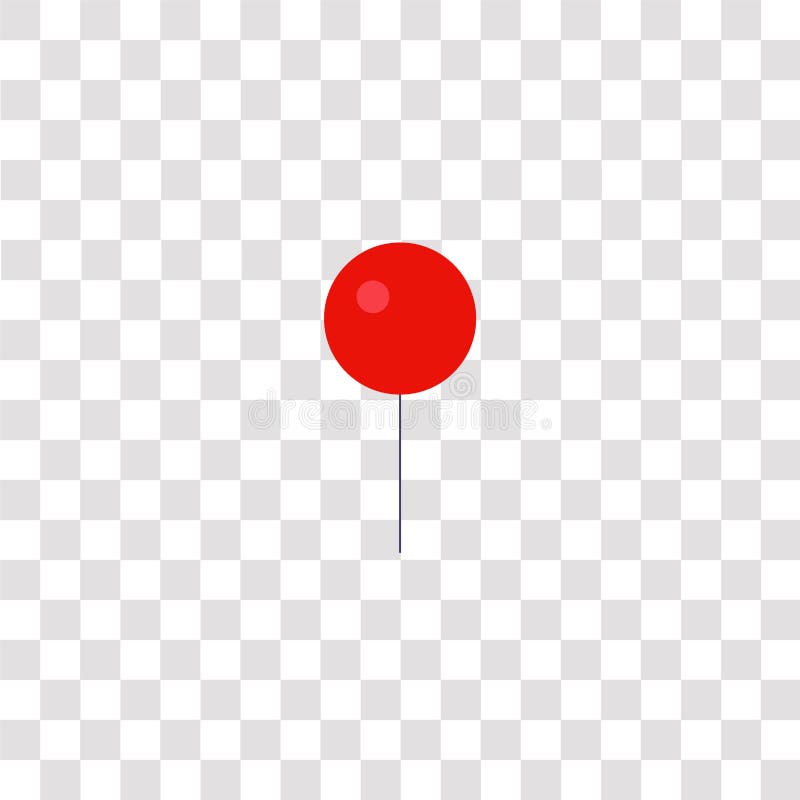 Pin Icon Sign and Symbol. Pin Color Icon for Website Design and Mobile ...