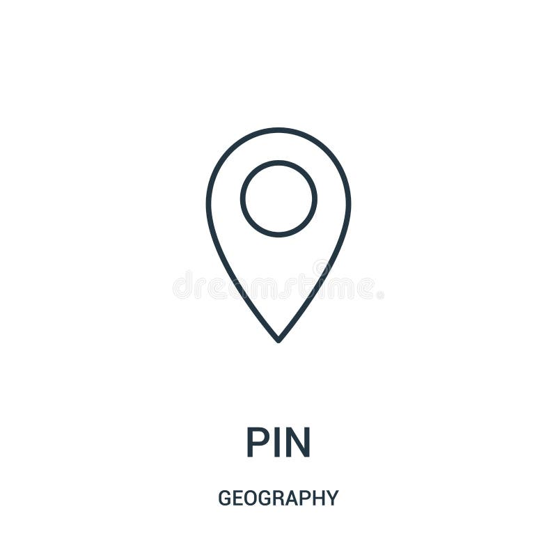 Maps Pin. Location Map Icon Stock Vector - Illustration of marker ...