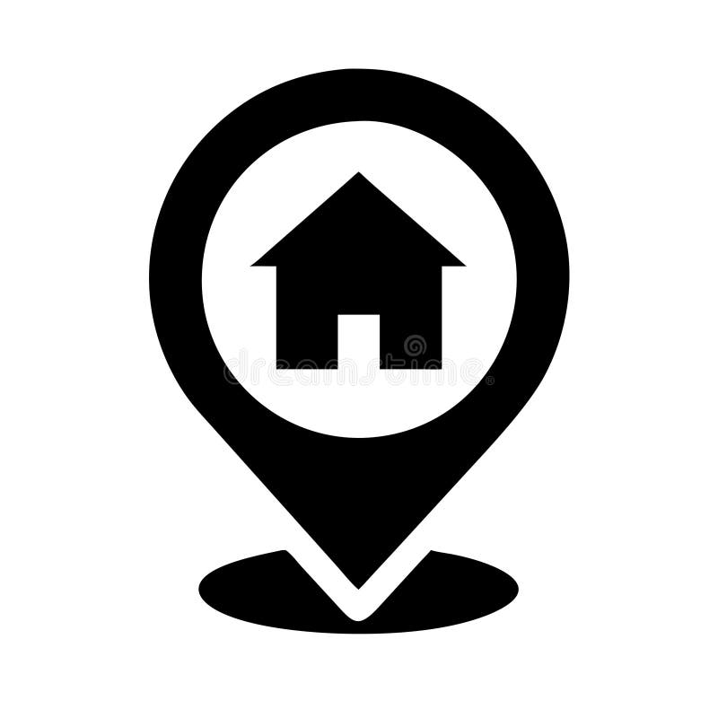 Pin Location Icon - Vector Iconic Design. Stock Vector - Illustration ...