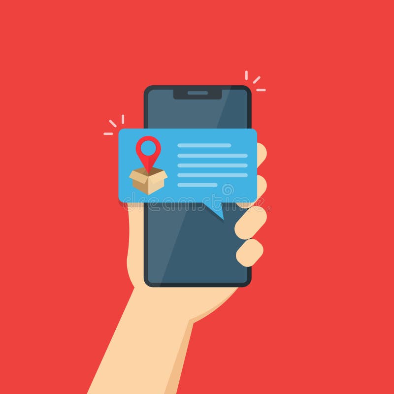 Pin Map Icon in the Speech Bubble Stock Vector - Illustration of ...