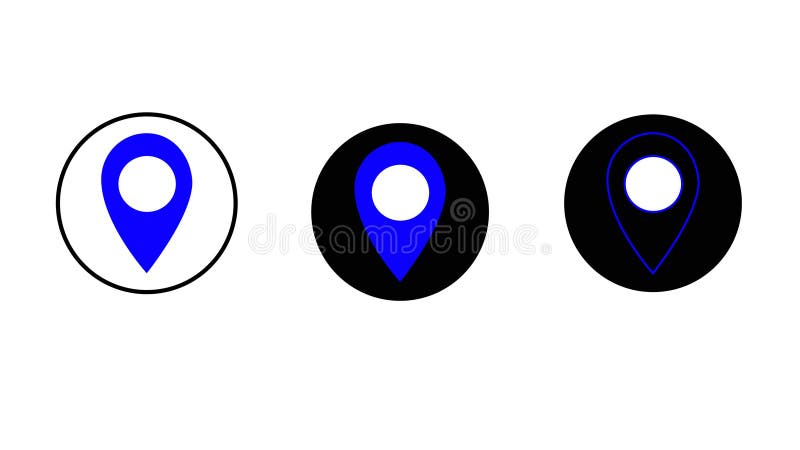 Pin Mark Vector Symbol Isolated on Stock Vector Stock Vector ...