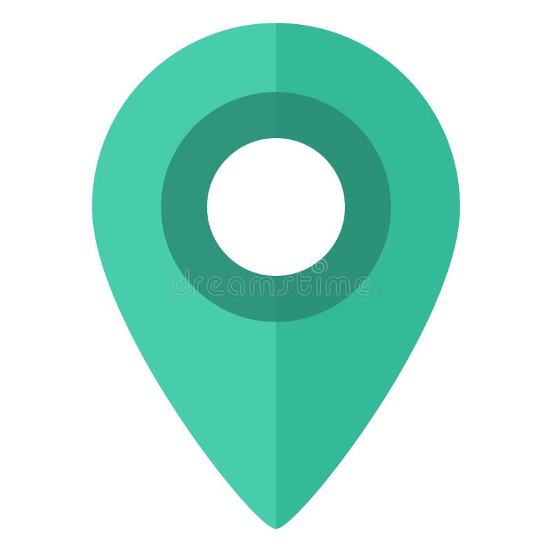 Pin Marker Map Pointer Navigation Locator Stock Image - Illustration of ...