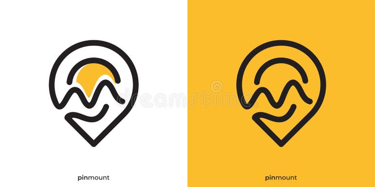 Destination Pin Mountain Stock Illustrations – 2,144 Destination Pin ...