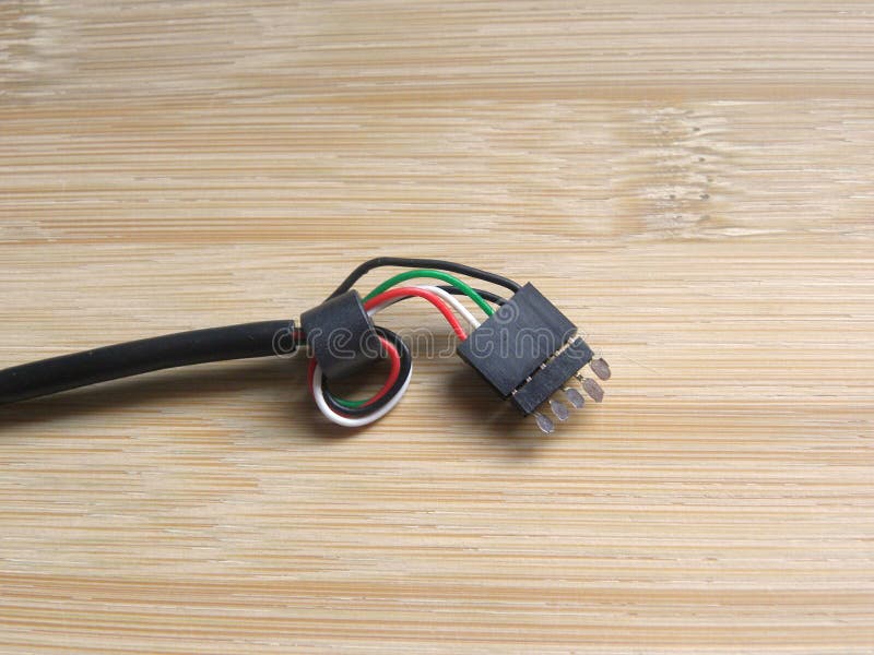 4 pin PCB connector stock image. Image of wiring, electric - 186576225