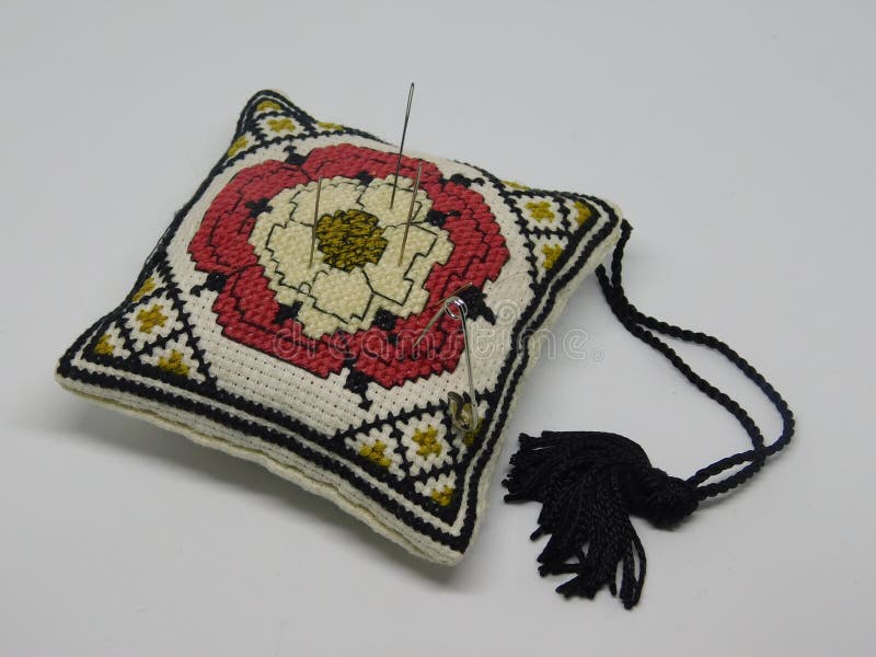 Pin pillow stock photo. Image of decoration, needles - 91423166