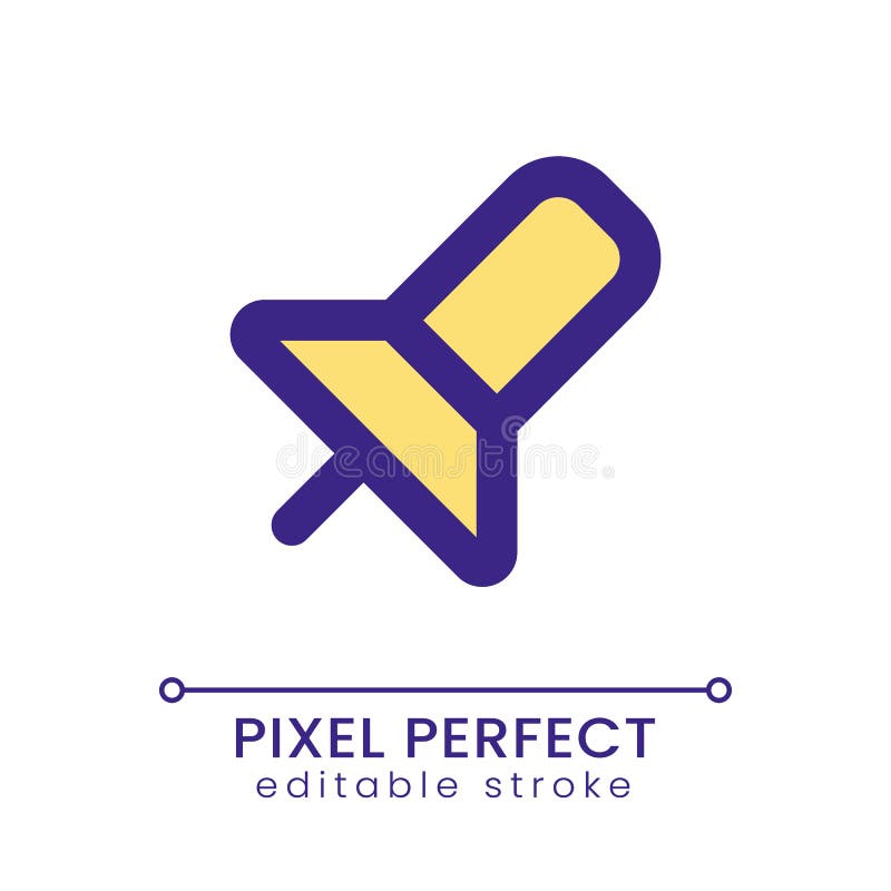 Pin Pixel Perfect RGB Color Ui Icon Stock Vector - Illustration of note ... Pin Pixel Perfect RGB Color Ui Icon Stock Vector - Illustration of note ...