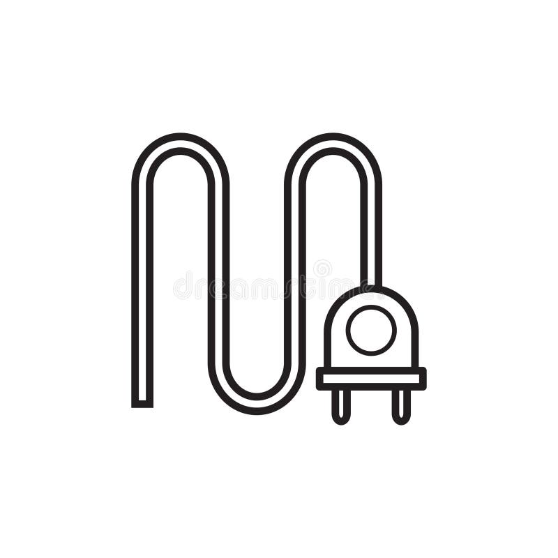 2-pin Plug. Vector Illustration Decorative Design Stock Vector ...