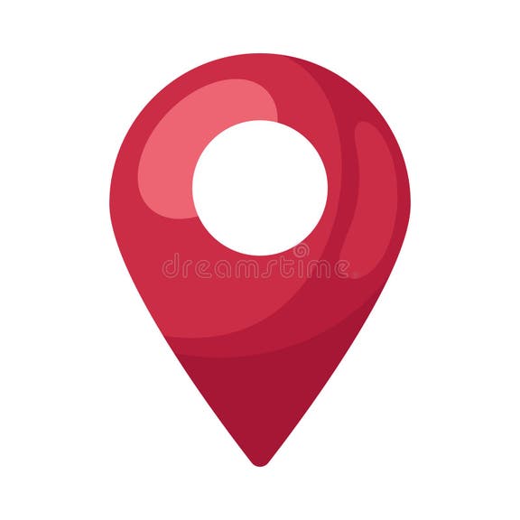 Pin pointer location stock vector. Illustration of location - 283972599
