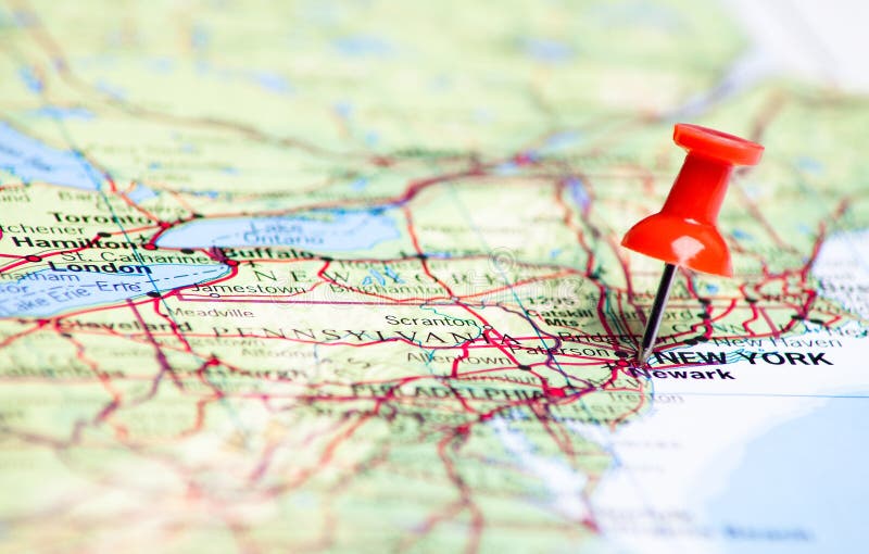 USA map stock photo. Image of point, land, city, location - 16898348