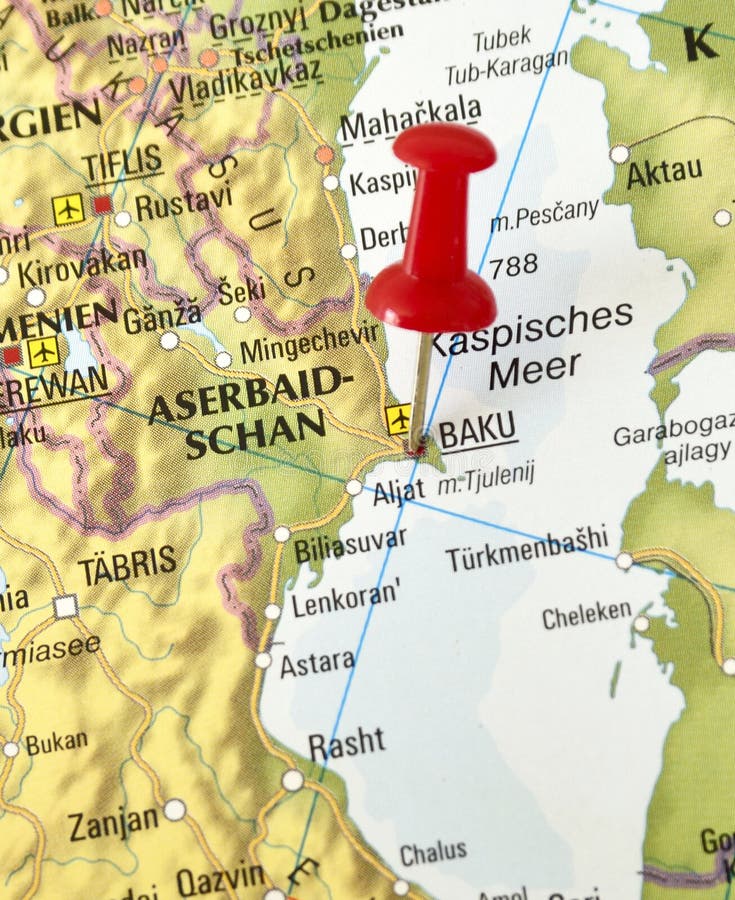 273 Baku Azerbaijan Map Stock Photos - Free & Royalty-Free Stock Photos ...