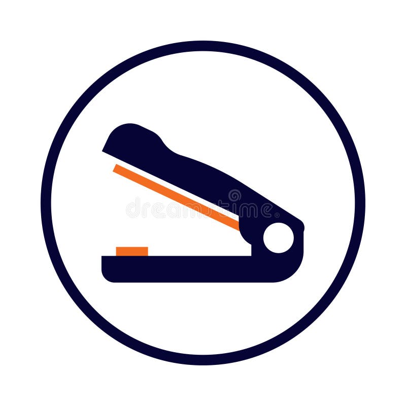 Pin, Stapler, Stationary, Stapler Tool Icon Stock Illustration ...
