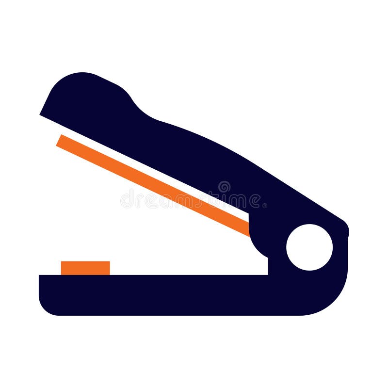 Pin, Stapler, Stationary, Stapler Tool Icon Stock Vector - Illustration ...