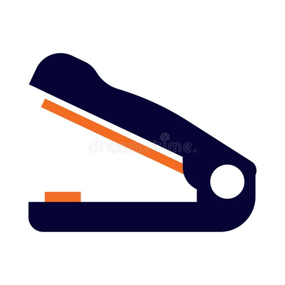 Pin, Stapler, Stationary, Stapler Tool Icon Stock Vector - Illustration ...