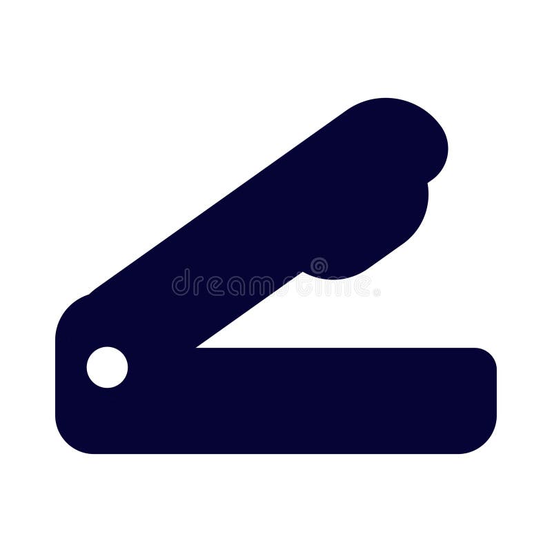 Pin, Stapler, Stationary, Stapler Tool Icon Stock Vector - Illustration ...