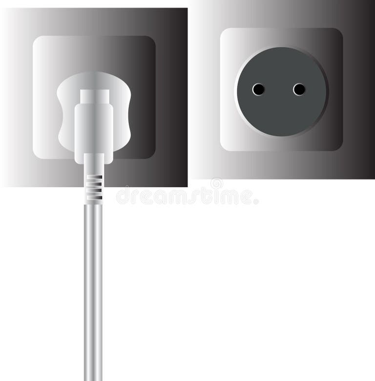 2pin Wall Plug Stock Illustrations – 1 2pin Wall Plug Stock ...